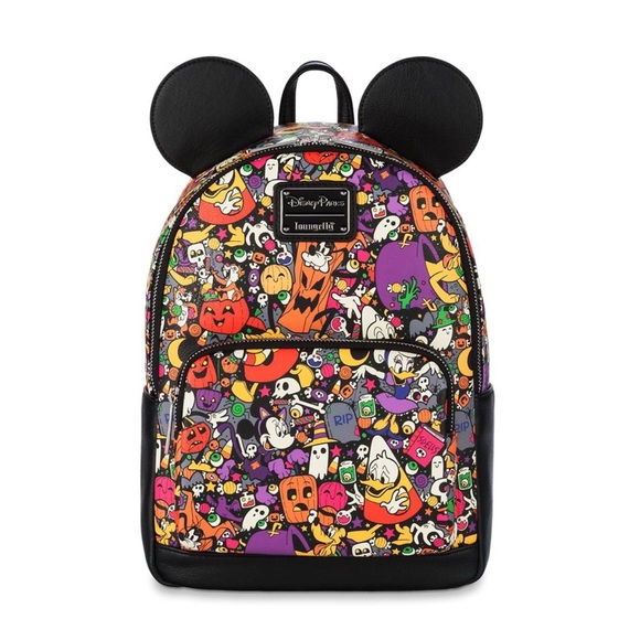 Loungefly | Bags | Loungefly Disney Halloween Allover Print Characters ...